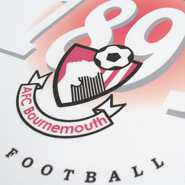 AFCB X Art Of Football Retro Graphic T Shirt - White