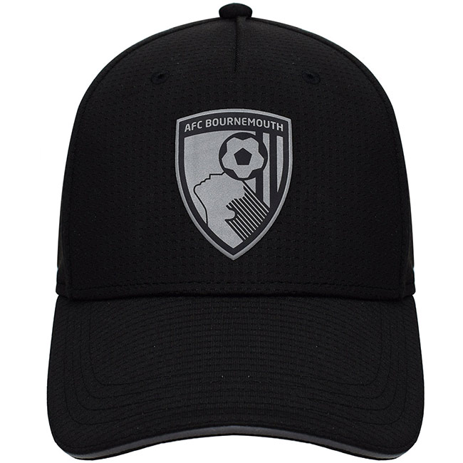 Adults Mono Crest Wicking Cap - Black