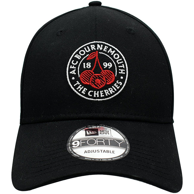 Adults AFCB X New Era 9FORTY Cherries Crest Cap - Black