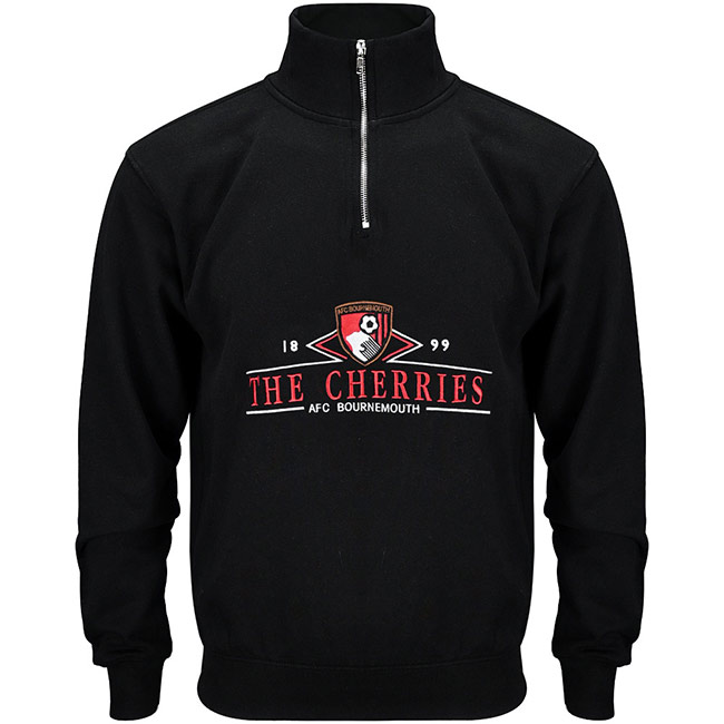Peace Collective X AFCB Adults Vintage Quarter Zip - Black